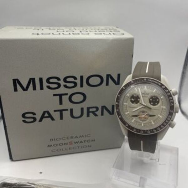 Omega X Swatch Moonswatch Mission To Saturn | WatchCharts Marketplace