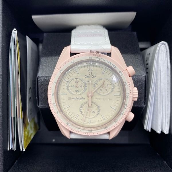 OMEGA swatch BIOCERAMIC MOONSWATCH MISSION TO VENUS 2022 Omega x Swatch ...