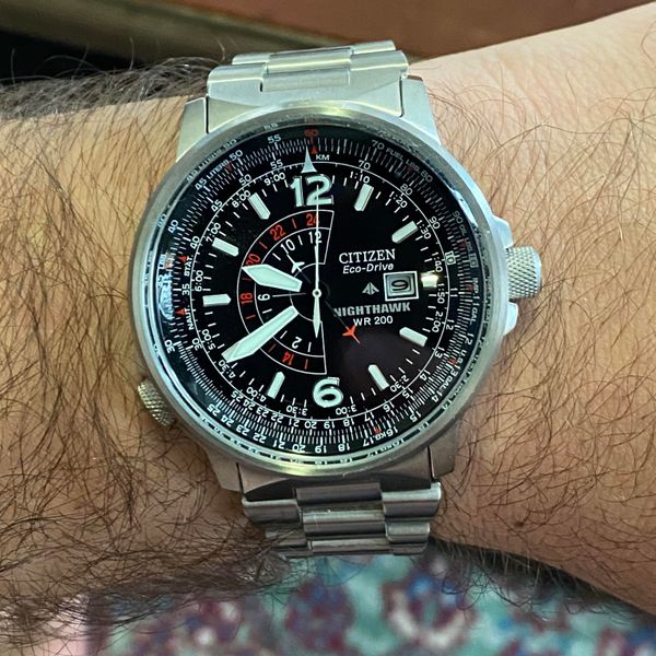 [WTS] Citizen Promaster Eco-Drive "Nighthawk" | WatchCharts