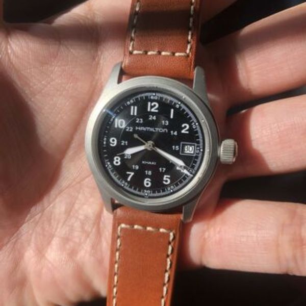 Hamilton Khaki Field Quartz 33mm H68311533 | WatchCharts Marketplace