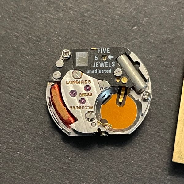 Longines L960.2 Movement Dial hands Quartz PARTS for REPAIR Vintage Vtg ...
