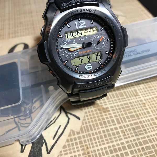 FS:_ G-Shock GW2500B-1A - atomic, solar ani-digi | WatchCharts Marketplace