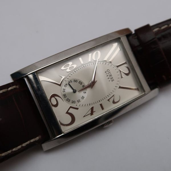 GUESS TANK STYLE LONG DECO GENTS WATCH | WatchCharts Marketplace