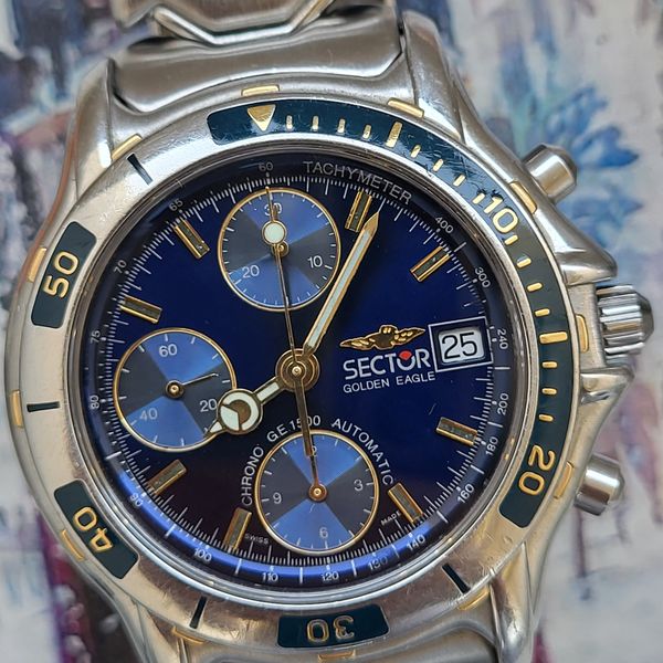 [WTS] Sector Golden Eagle Chronograph Valjoux 7750 | WatchCharts ...