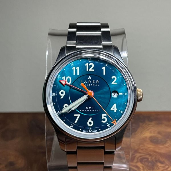 [WTS] Farer Lander GMT on Bracelet + New Farer Strap | WatchCharts
