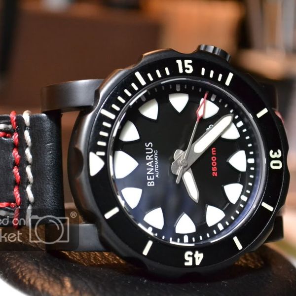 On hold pending funds Benarus PVD Megalodon 1st edition This watch is ...