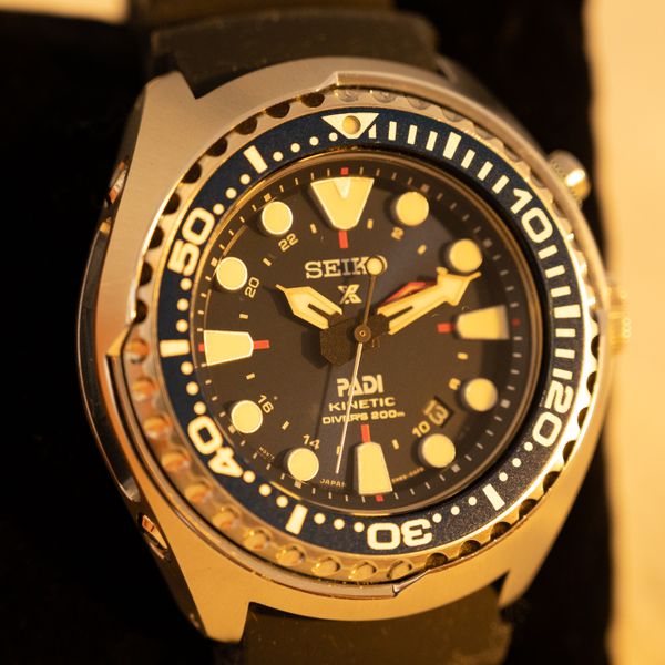 WTS: Seiko SUN065 GMT Kinetic Diver Special PADI Edition | WatchCharts