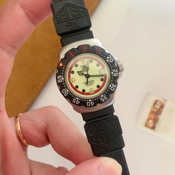 Tag Heuer Formula 1 WA1411 Luminous Dial Vintage Watch Extreme Rare ...
