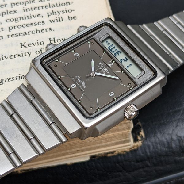 [WTS] Rare Seiko Dual Time Quartz Alarm Chronograph (Ana -Digi ...