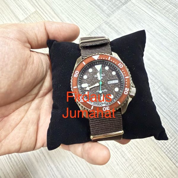 Seiko 5 Sport 4R36-07-G0 Limited Edition Woody Brown Complete with ...