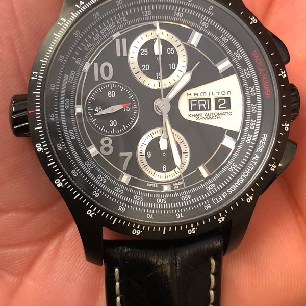FS: Hamilton Khaki Aviation X-MACH Chrono | WatchCharts