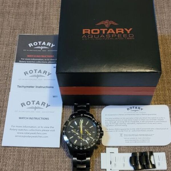 Rotary Aquaspeed Menâ s Watch | WatchCharts Marketplace