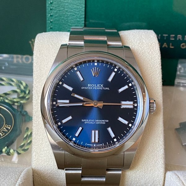 FS: BNIB 2022 Rolex OP41 Blue Dial ***$7,950*** | WatchCharts