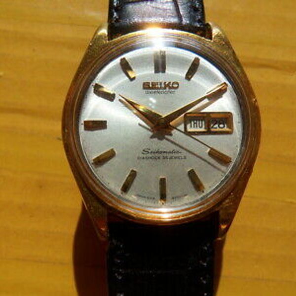 Vintage JAPAN Seiko Seikomatic Weekdater 35 Jewels Automatic Watch,6218 ...