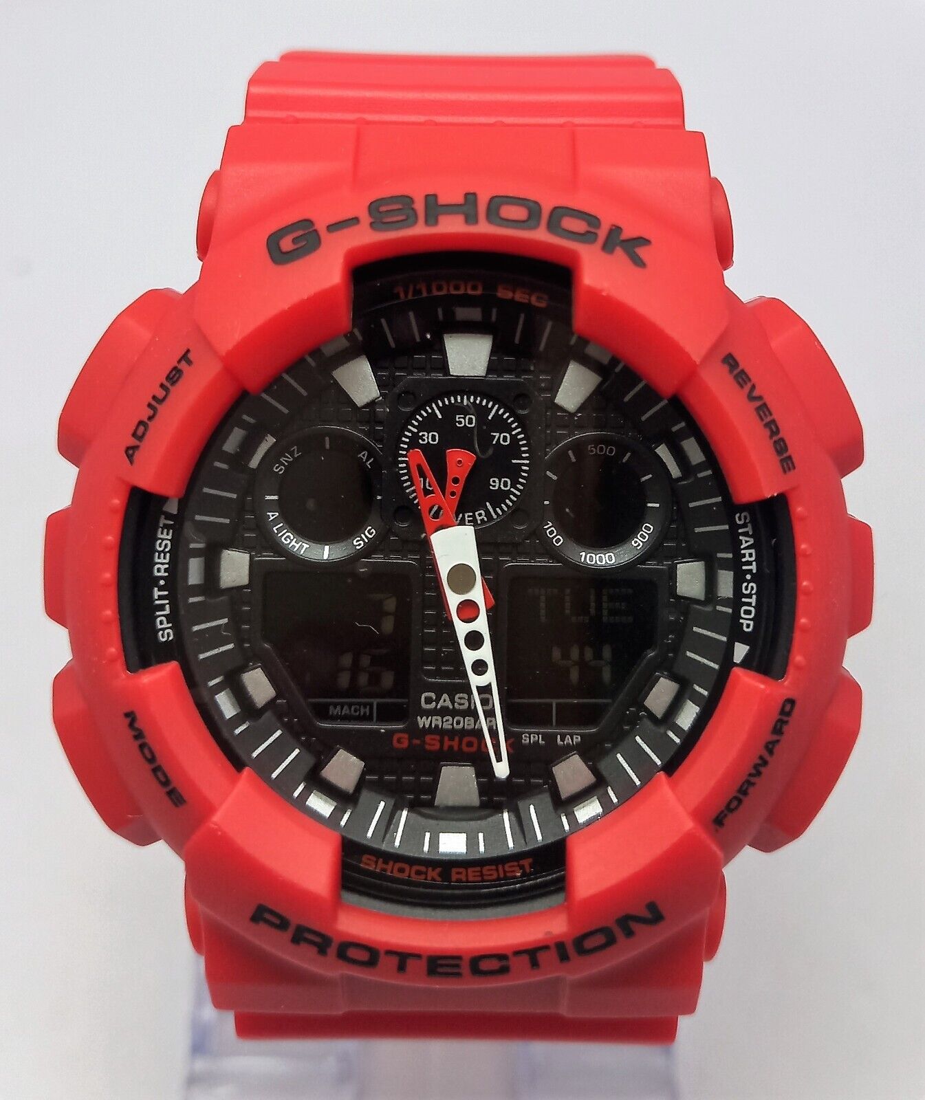 Stylish G Shock by Casio 5081 GA-100 Analog/Digital Super illuminator ...