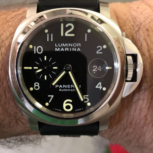 Panerai Luminor Marina - PAM 164 - Stainless Steel - 44 mm ...