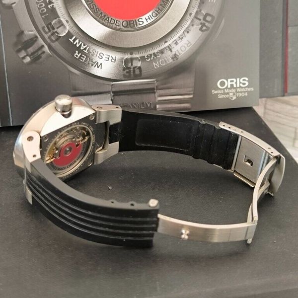 MONTRE AUTOMATIQUE ORIS WILLIAMS F1 TEAM POINTER DATE MODELE 7585 ...