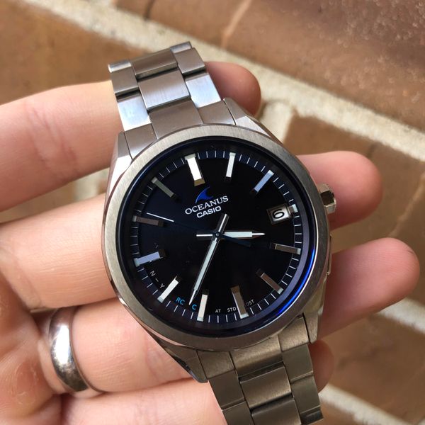 [WTS] Casio Oceanus T200 Blue LNIB - with Box Papers and Links - $340 ...