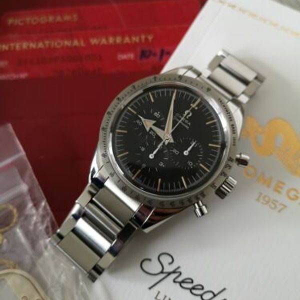 Omega 1957 Trilogy 60th Anniversary Speedmaster ref 311.10.39.30.01.001 ...