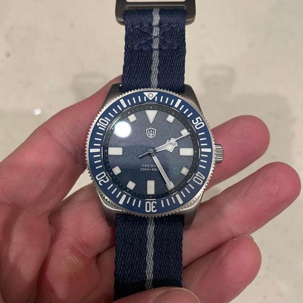 [WTS] Watchdives EXD Titanium 38mm Blue | WatchCharts Marketplace