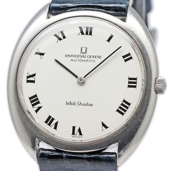 UNIVERSAL GENEVE WHITE SHADOW Micro-rotor Automatic Ref.866102 Cal.1-66 ...