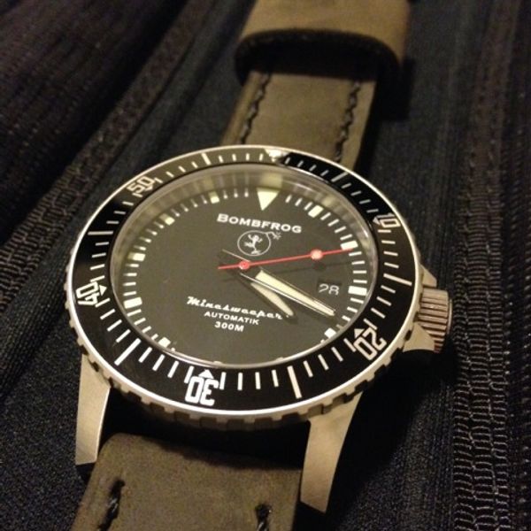 Bombfrog Minesweeper Watch Limited Edition 43/200 43mm | WatchCharts ...