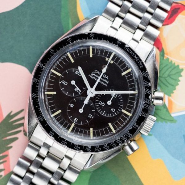 FSOT: Vintage 1967 Omega Speedmaster 145.012 -67 Tropical Dial Premoon ...