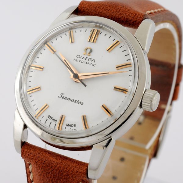 OMEGA SEAMASTER SELF-WINDING DRESS STEEL WATCH REF 2846 FROM 1958 ...