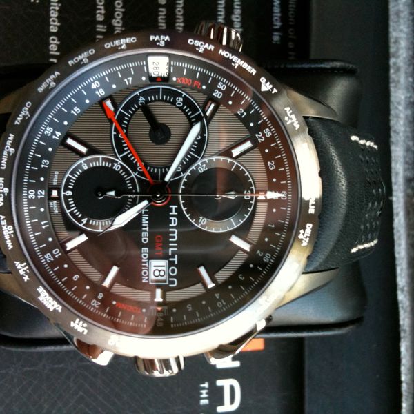 Hamilton X Landing limited GMT LNIB | WatchCharts