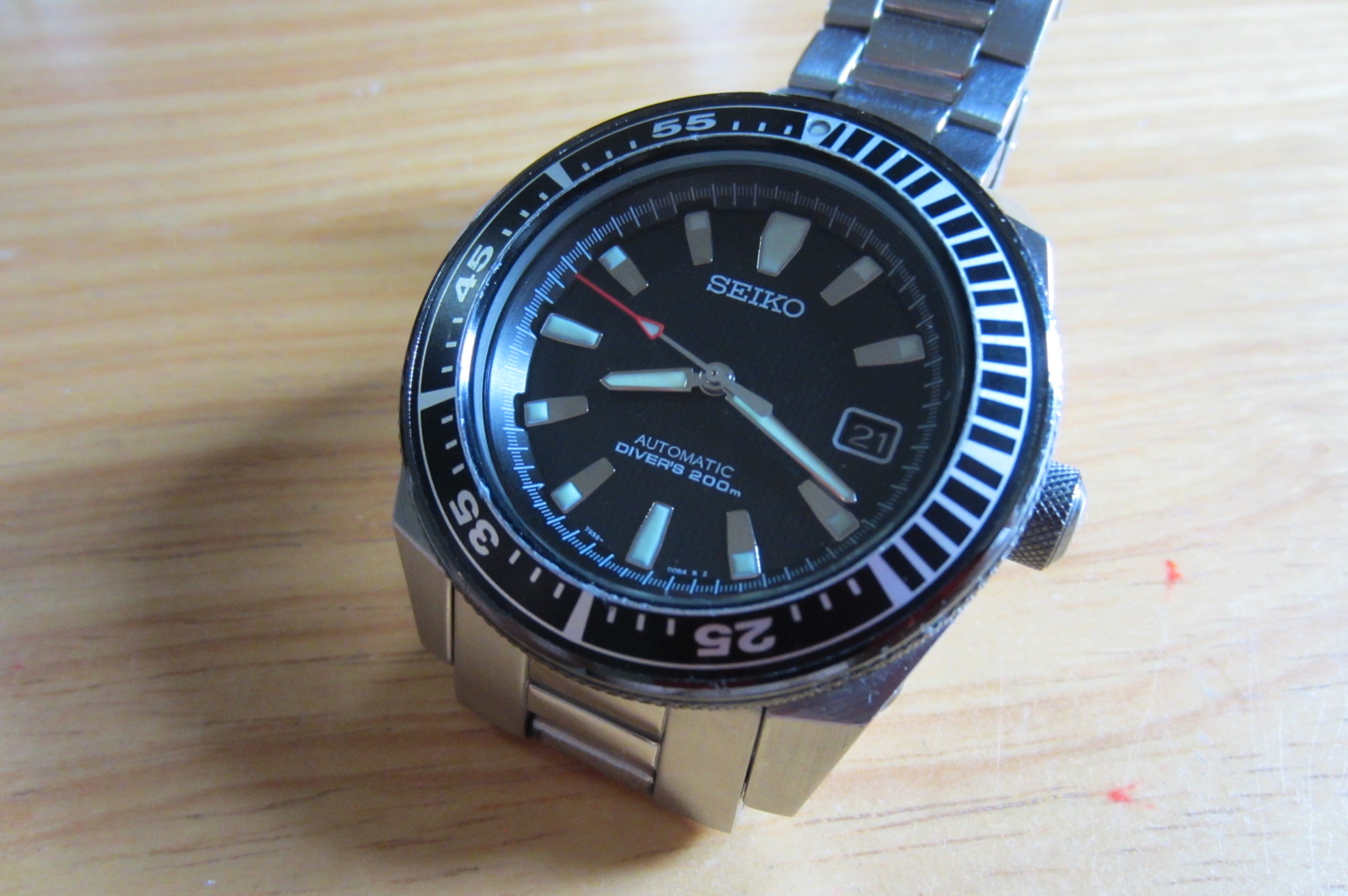 Seiko Samurai Black ( Original ) / ref. SNM033. | WatchCharts