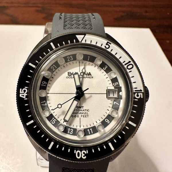 FS: Bulova Oceanographer "Devil Diver" - White Full Lume | WatchCharts ...