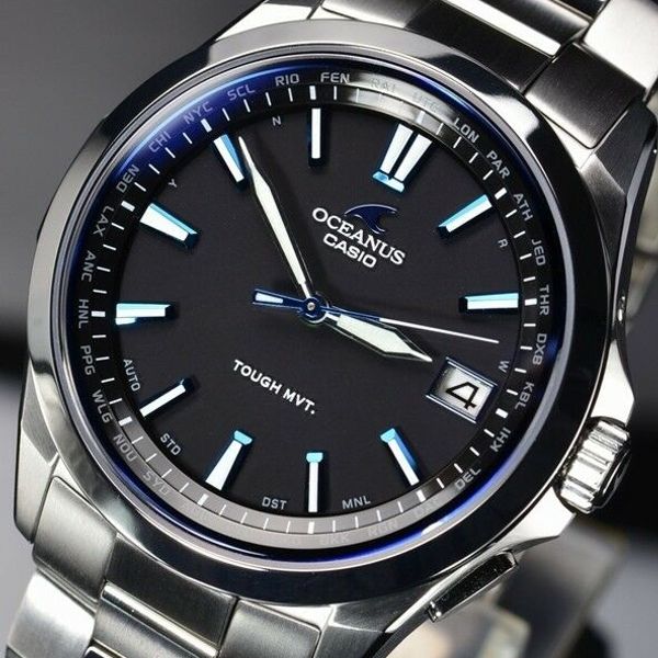 Brand-New Casio OCEANUS OCW-S100-1AJF Men's Solar Power Watch "JDM ...