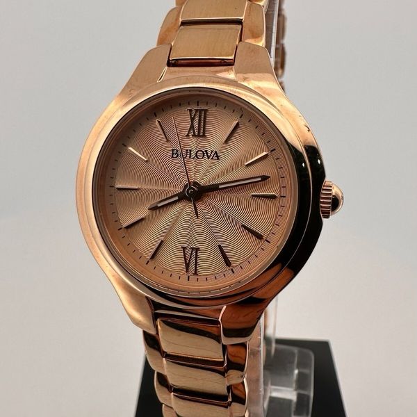 Bulova 97L151 Rose Gold Women's Watch | WatchCharts Marketplace