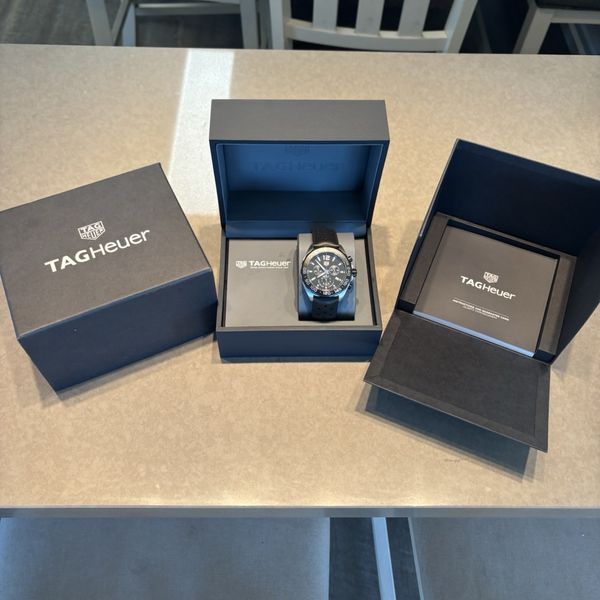 TAG Heuer Formula 1 Men's Black Watch - CAZ1010. WITH BOX AND PAPERS ...