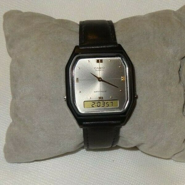 Vintage Casio digital Chronograph Watch Model AQ-16W 308 New Battery ...