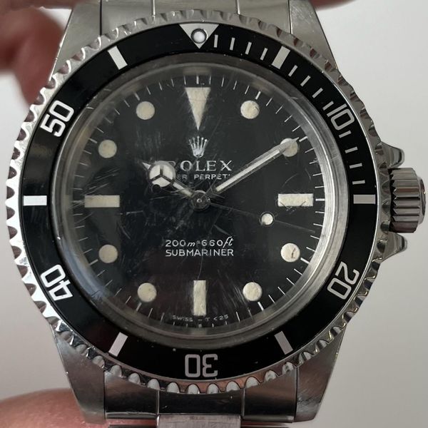 [WTS][US] Rolex Submariner No Date 5513 - Time Capsule - Matte Meters ...