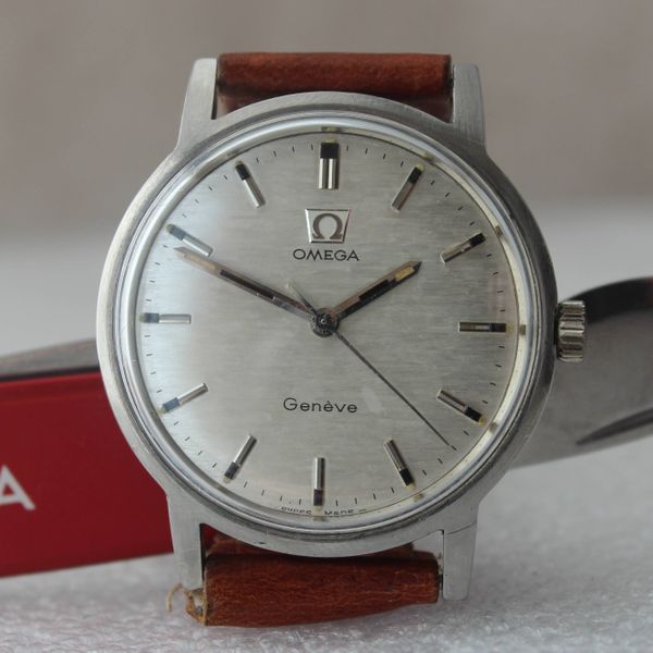 [WTS] Omega Geneve fantastic rare white/silver linen dial - 1970 ...