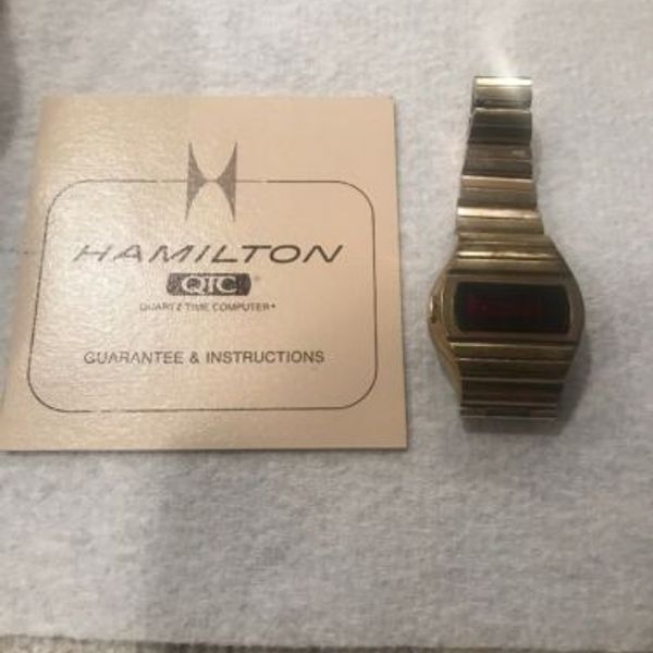 Hamilton Vintage QTC LED Watch Needs Battery | WatchCharts Marketplace