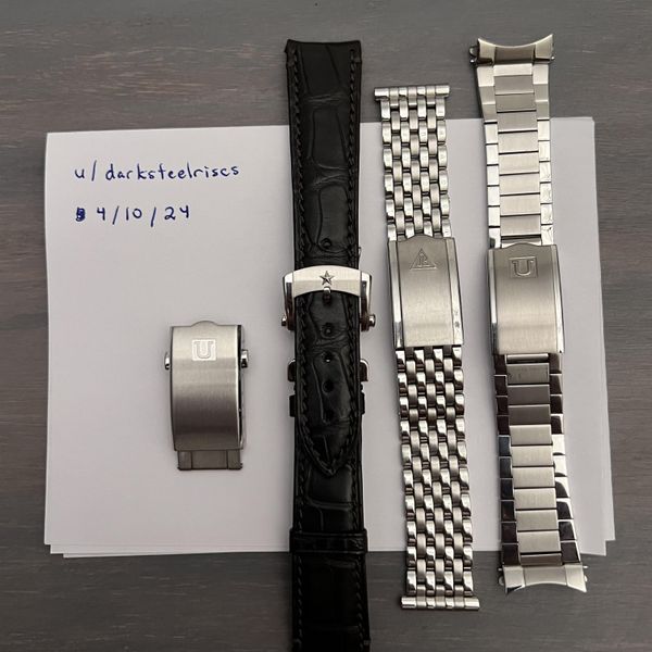 [WTS] 19mm Strap Sale - Uncle Straps for Omega Speedmaster, Forstner ...