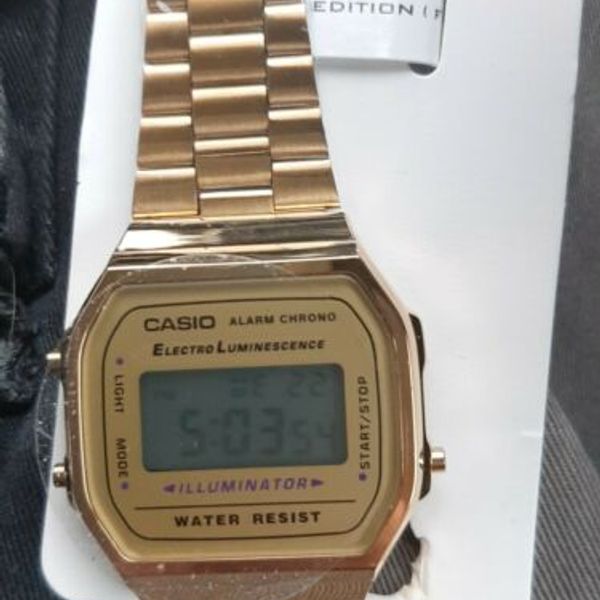 Casio A168 'limited Edition' digital watch | WatchCharts