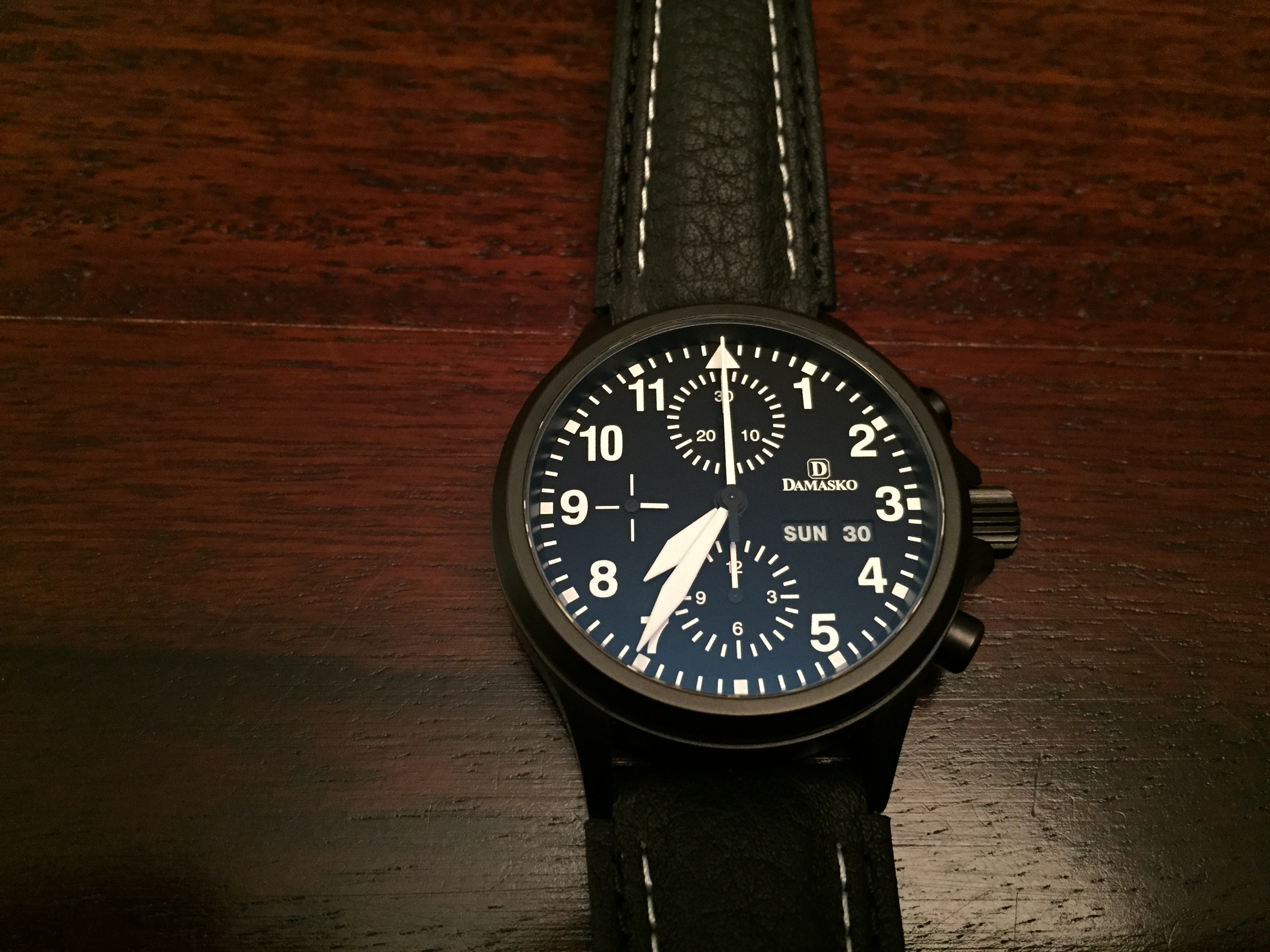Damasko DC56 Black Automatic Chronograph | WatchCharts Marketplace