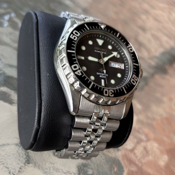 Seiko Kinetic Sports 200 SKJ003 Diver WR200M 5M43-0A40 Mens Watch ...