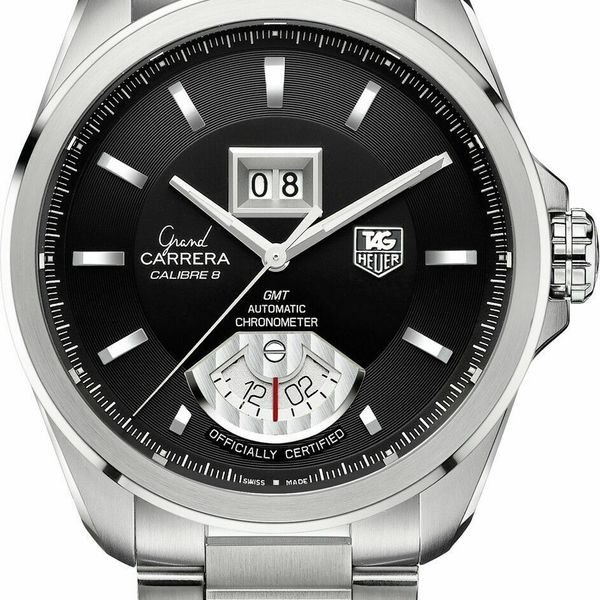 TAG HEUER GRAND CARRERA CALIBRE 8 GMT AUTOMATIC CHRONOMETER SWISS MEN'S ...