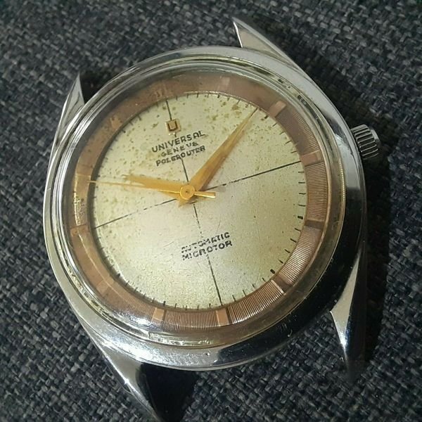 Universal Geneve Polerouter 20360-4 Cal. 215 Patented Rights ...