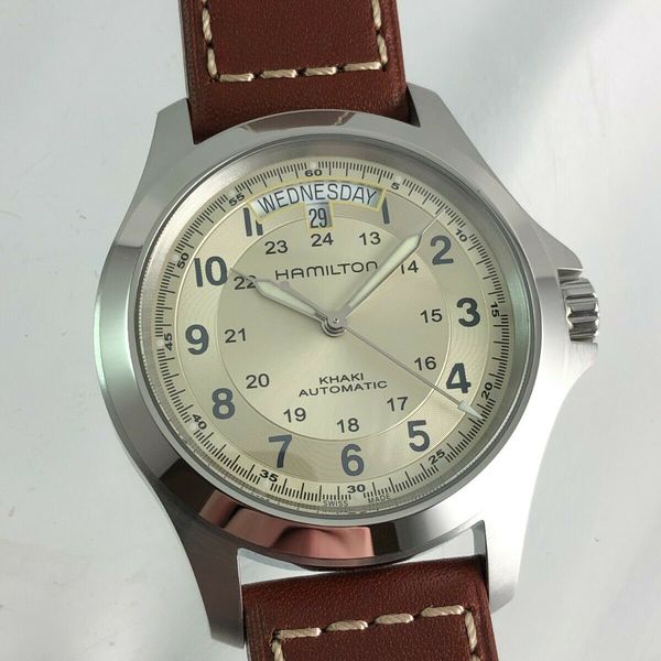 New Hamilton Khaki Field King Auto H64455523 40mm Wristwatch w/ Box ...