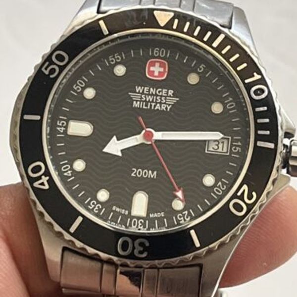 Swiss Army Military Wenger Men's Watch w/ New battery | WatchCharts ...