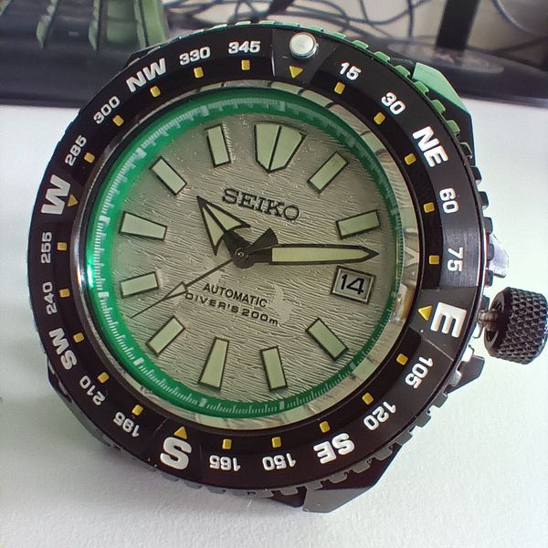 Seiko Samurai DLC Mod Watch Automatic In New Condition | WatchCharts ...