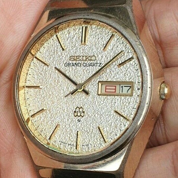 Seiko Grand Quartz 9943-8020 Snowflake Dial Mens Vintage June 1978 Japan Watch | WatchCharts ...