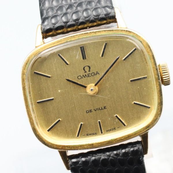 *Exc+5* Vintage OMEGA De Ville Cal.625 Hand Winding Gold Dial Mens Watch From JP | WatchCharts ...