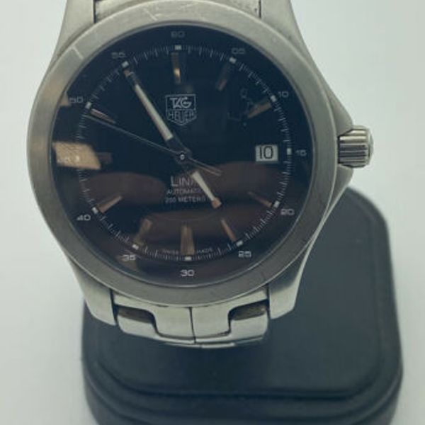 Tag Heuer Link Automatic 40MM Stainless Steel Black Dial. Ref: WJF2110 ...